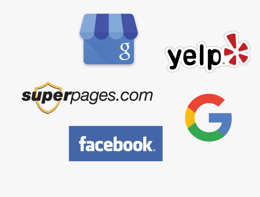 A Collection Of Icons From Google, Google Local, Yelp, - Yelp, HD Png ...