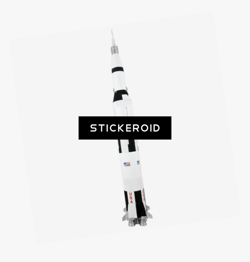 Saturn V Rocket - Missile, HD Png Download , Transparent Png Image ...