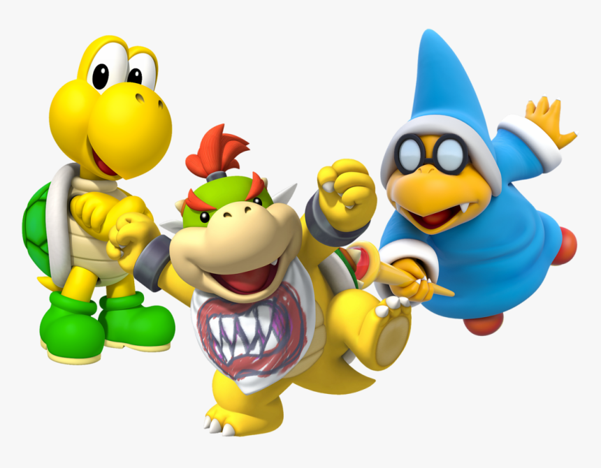 Joseph, Bowser Junior, And Cody By Pinkhairz - Bowser Jr And Metal ...