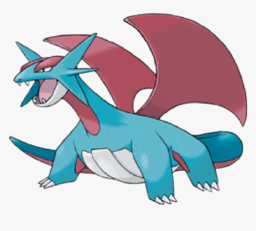 Salamence - Salamander Pokemon, HD Png Download , Transparent Png Image - PNGitem