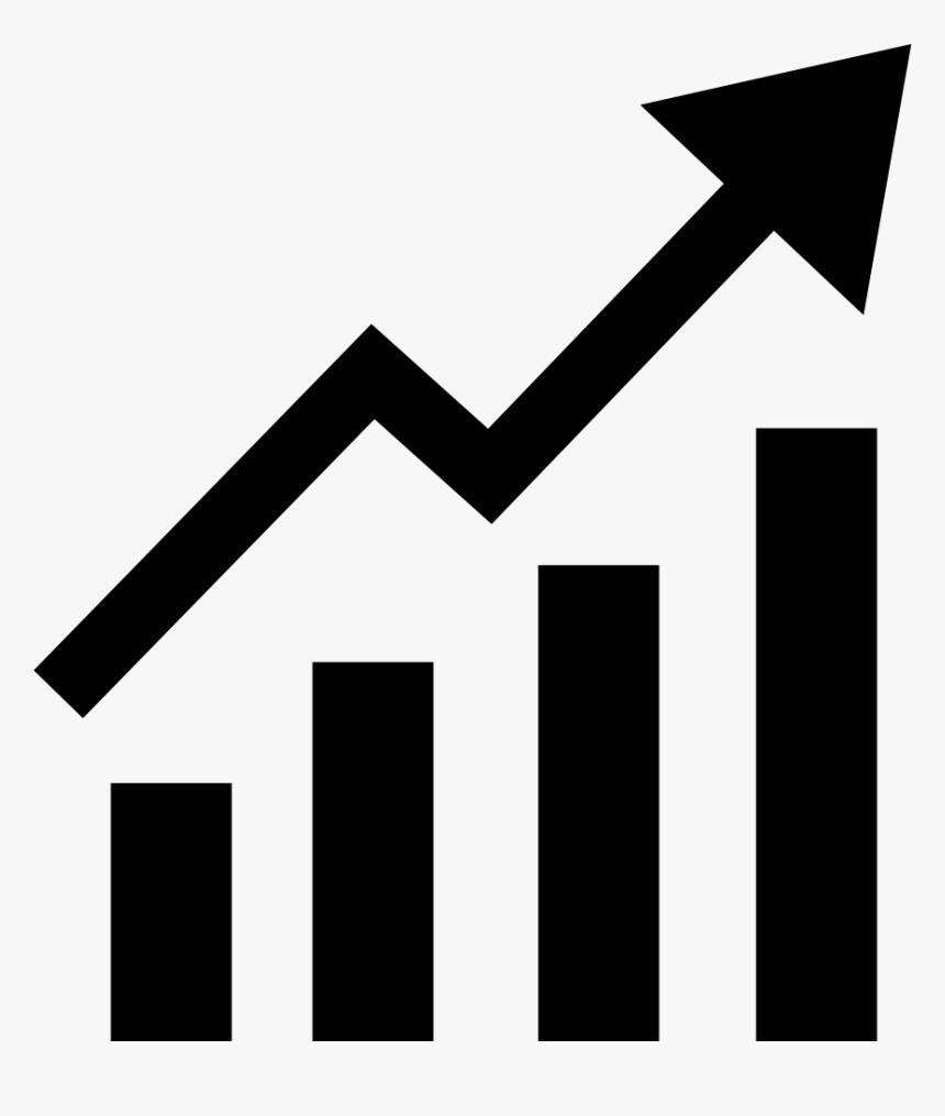 Data Graph - Investment Black And White, HD Png Download , Transparent ...