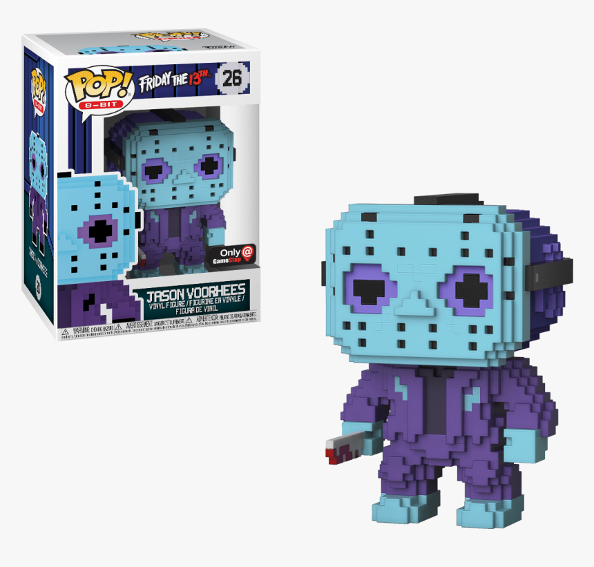 8 Bit Jason Voorhees Funko, HD Png Download , Transparent Png Image ...