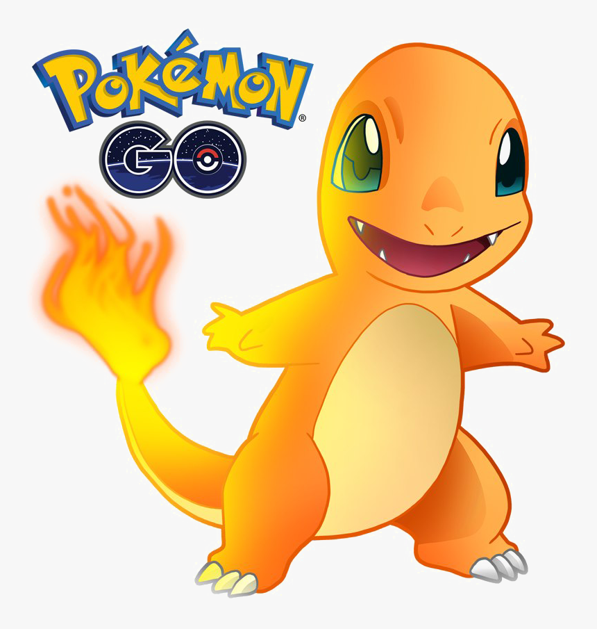 Pokemon Charmander Png Image - Pokemon Go Logo Png, Transparent Png ...