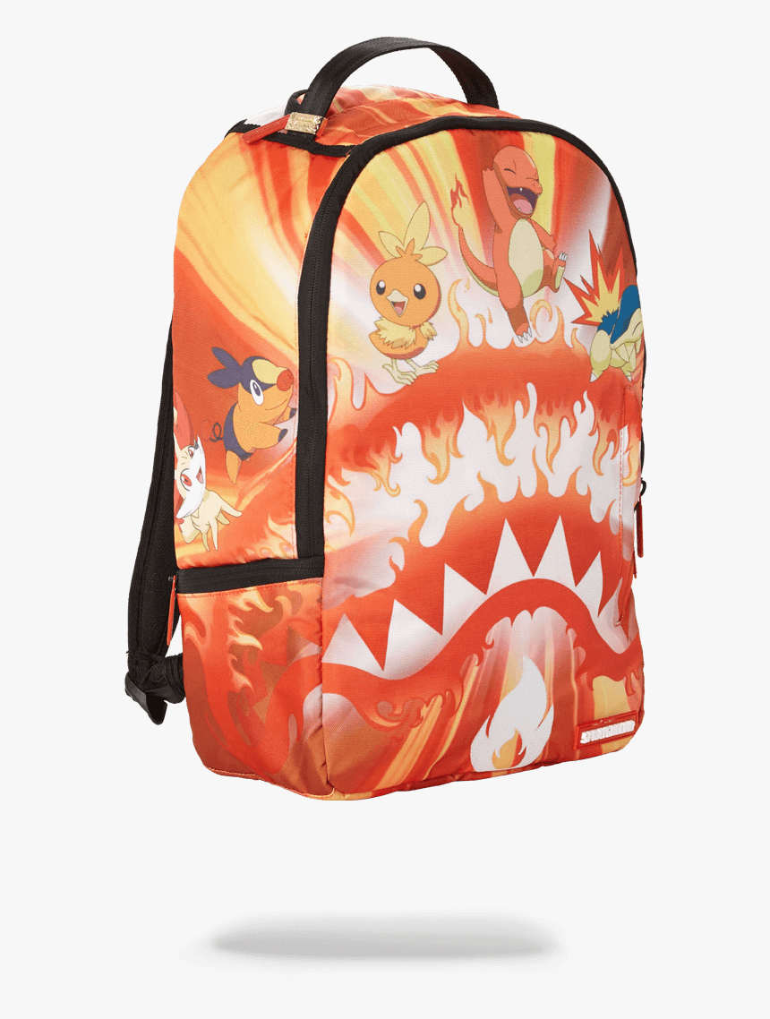 Sprayground Pokemon Charmander Fire Shark Backpack - Sprayground ...