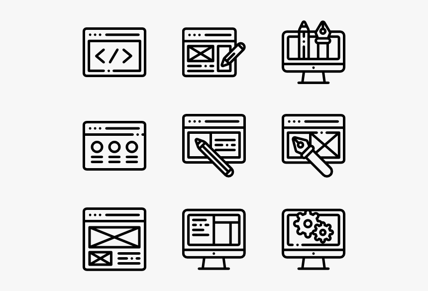 Web Design - Streaming Vector Icon, HD Png Download , Transparent Png ...