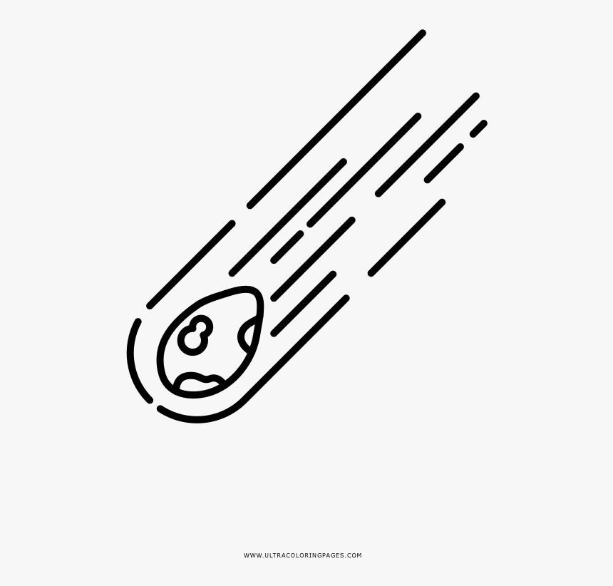 Meteor Coloring Pages