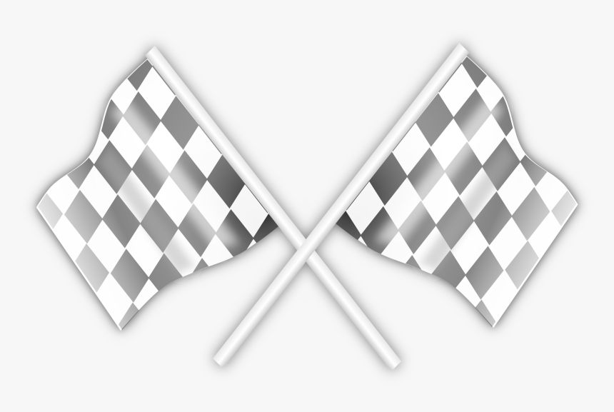 Checkered Drawing Racing Flag - Vector Lightning Mcqueen Png ...