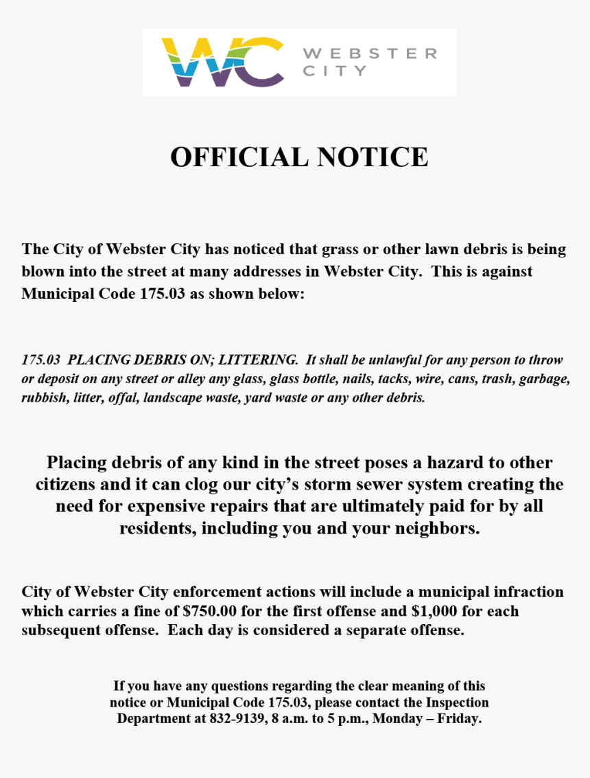 Official Notice, HD Png Download , Transparent Png Image - PNGitem