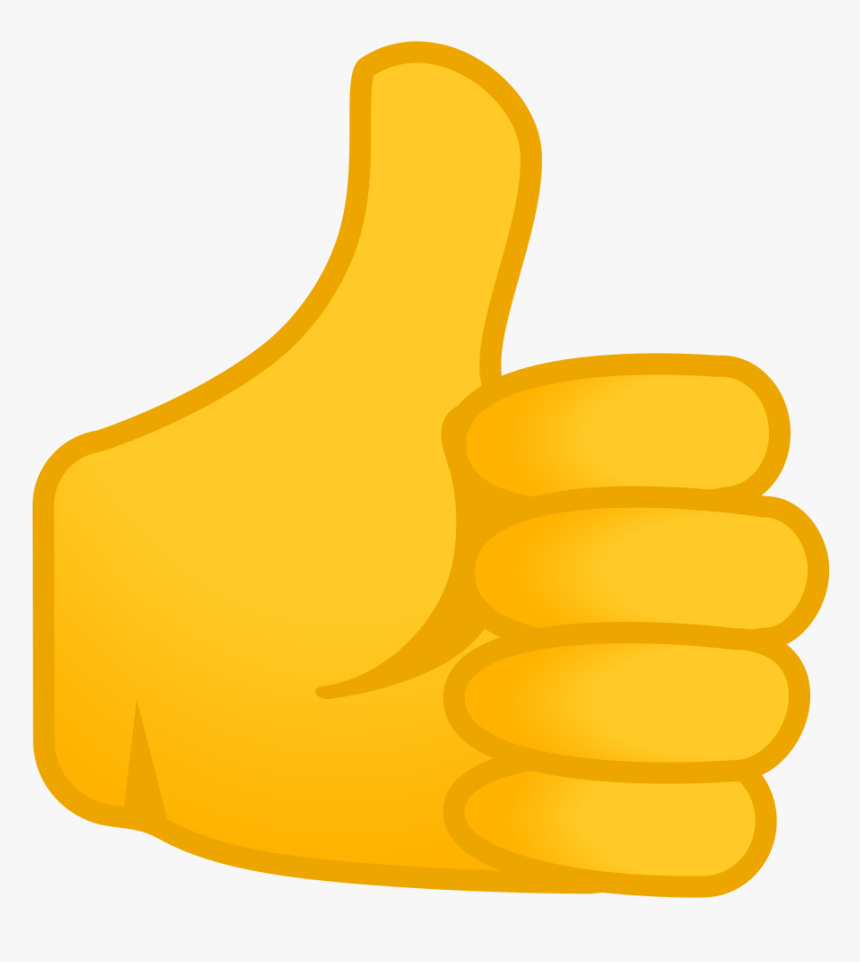 Whatsapp Thumbs Up Emoji HD Png Download Transparent Png Image PNGitem