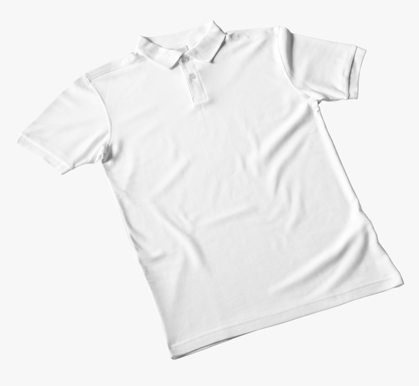White Polo Without Logo - Polo Shirt, HD Png Download , Transparent Png ...