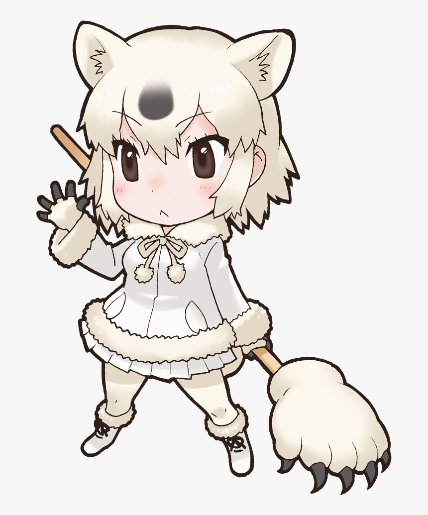 Transparent Arctic Fox Clipart - Kemono Friends Polar Bear, HD Png ...