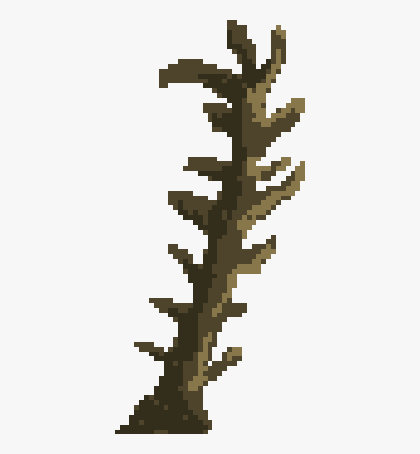 Dead Tree Pixel Png, Transparent Png , Transparent Png Image - PNGitem