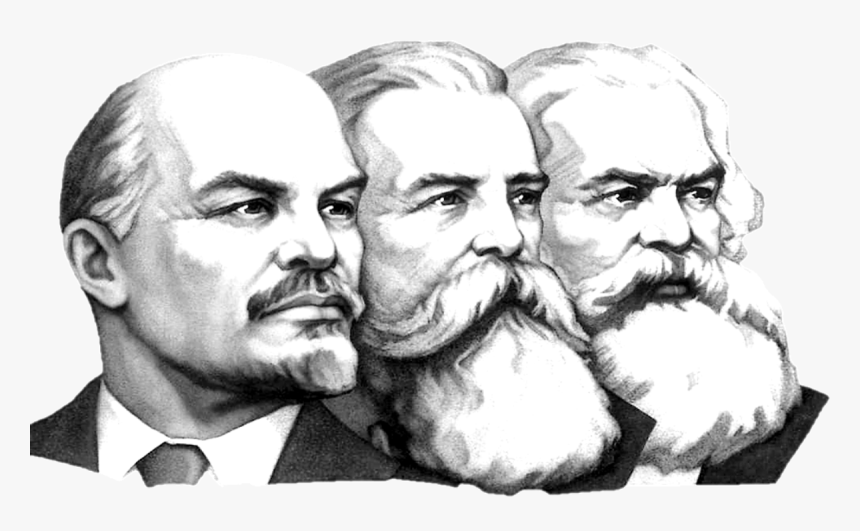 Karl Marx Y Lenin, HD Png Download , Transparent Png Image - PNGitem