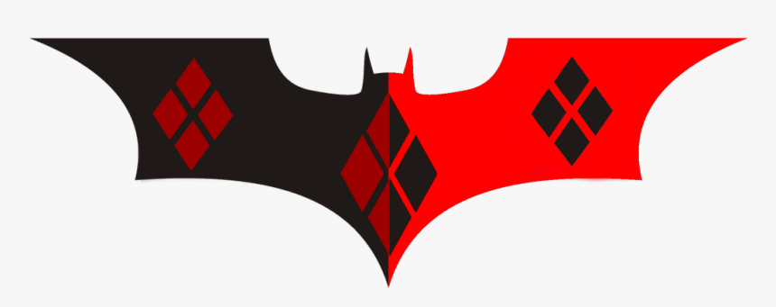Batman And Harley Quinn Symbol, HD Png Download , Transparent Png Image - PNGitem