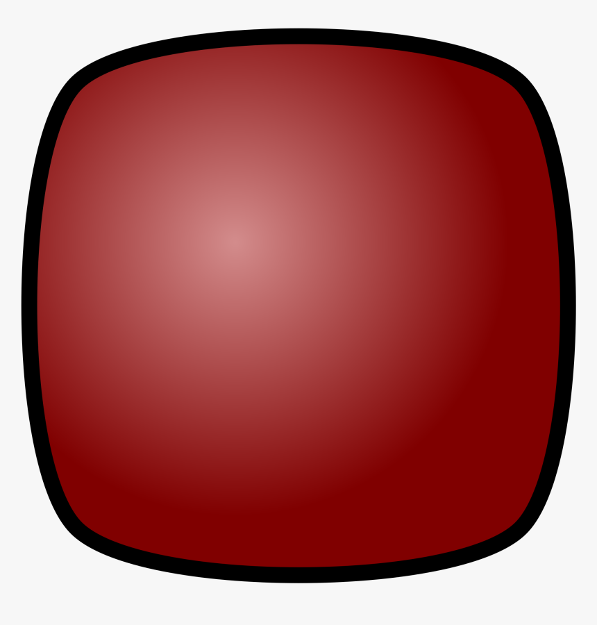 Stop Button, Red, For Media Player Clip Arts - Stop Button Clipart, HD ...