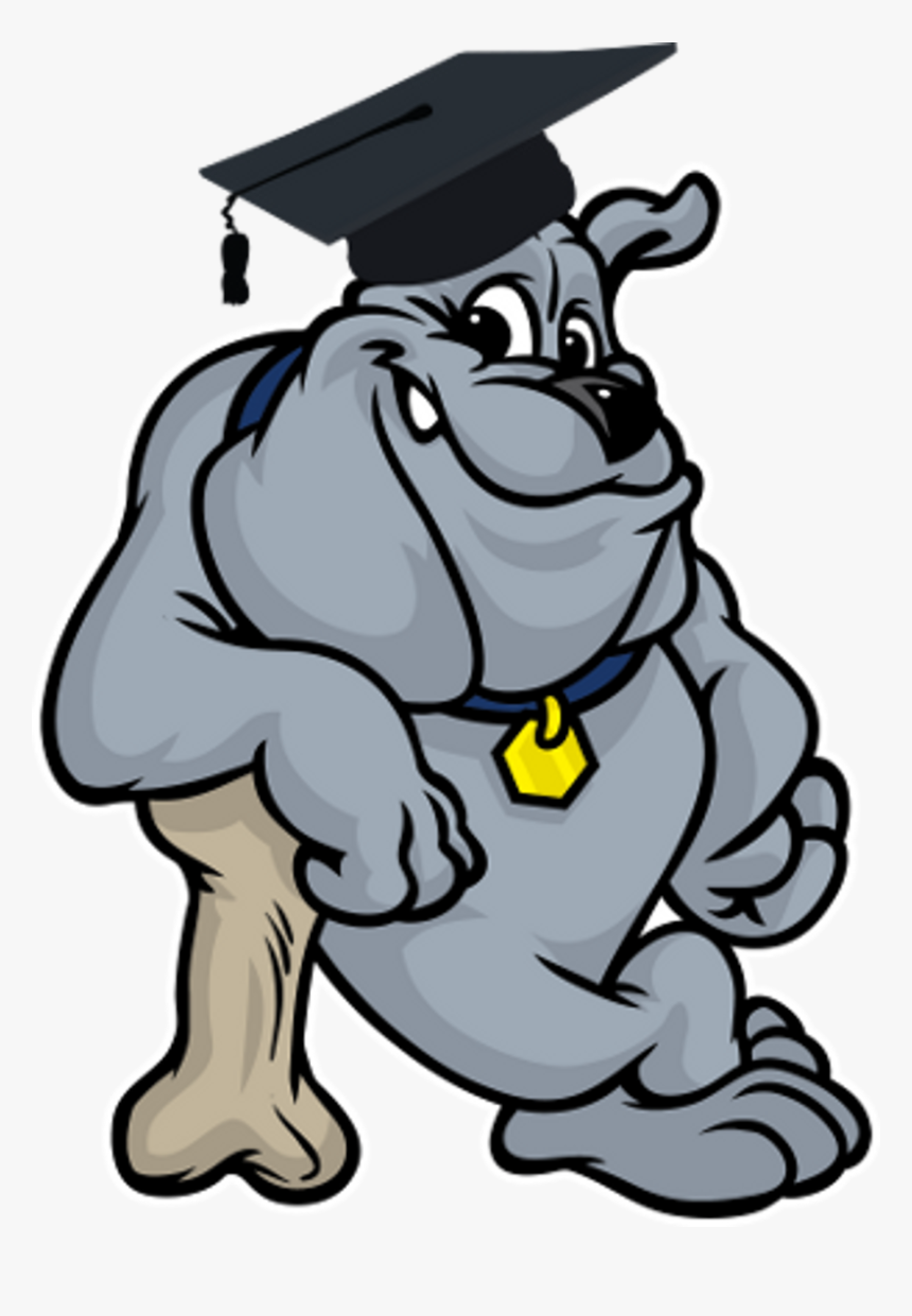 Bulldog With Graduation Cap Clipart, HD Png Download , Transparent Png ...