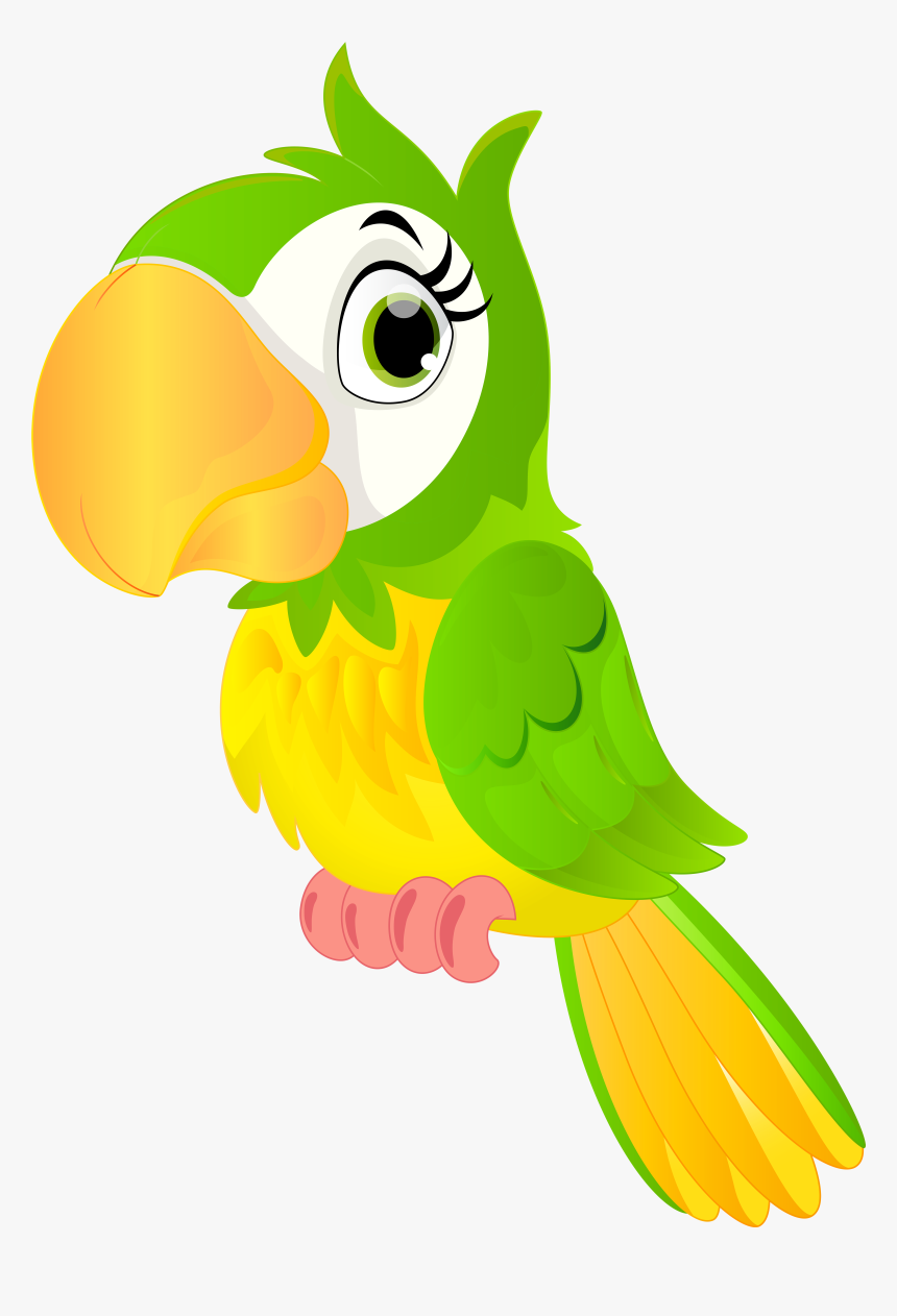 Transparent Parrot Png - Parrot Cartoon Png, Png Download , Transparent ...