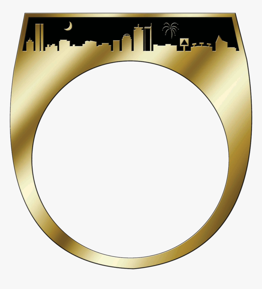 Class Of 2018 Brass Rat Boston Skyline - Circle, HD Png Download ...