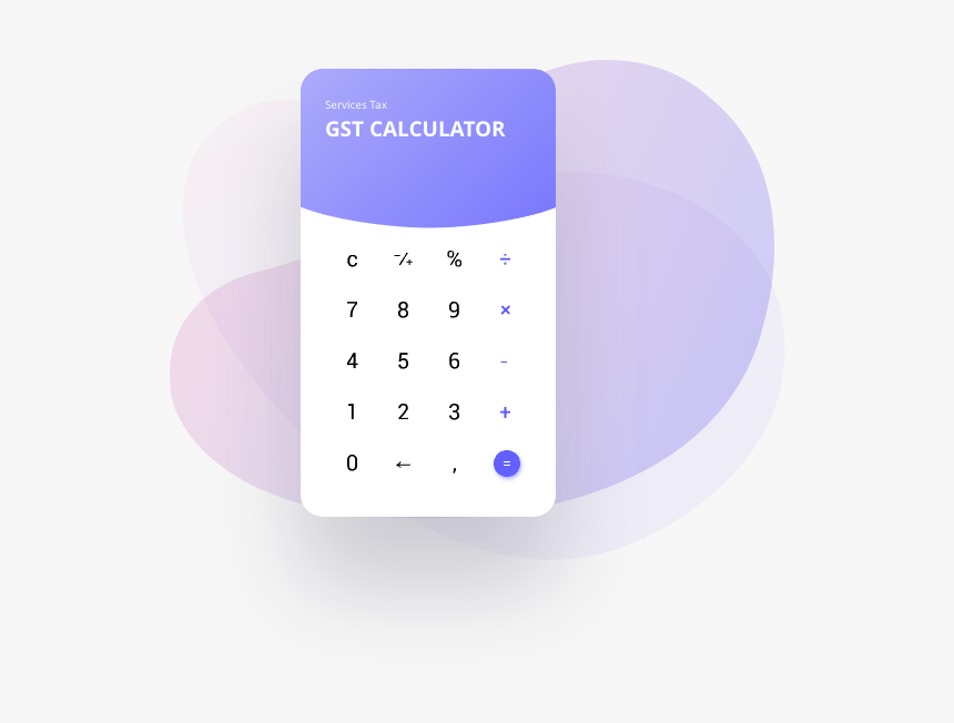 Transparent Calculator Png - Gst Calculator Png, Png Download ...