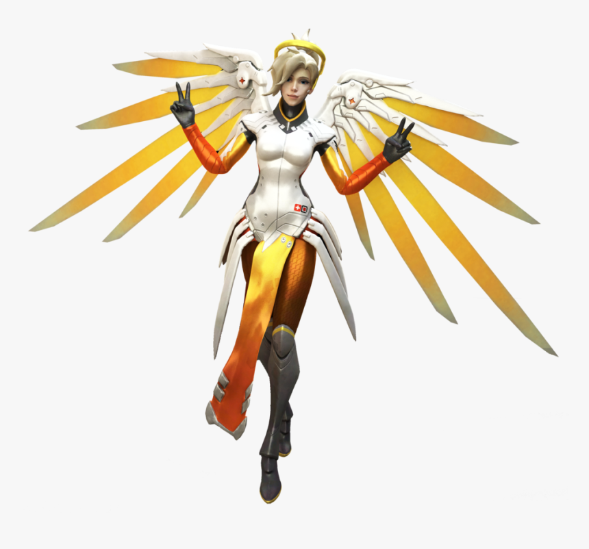 Statue Of Liberty - Overwatch Mercy Transparent Background, HD Png ...