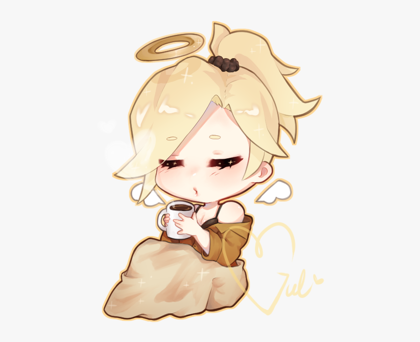 Va And Mercy - Cute Mercy Overwatch, HD Png Download , Transparent Png ...