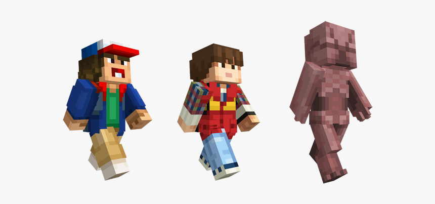 Minecraft Stranger Things Skin Pack, HD Png Download , Transparent Png ...