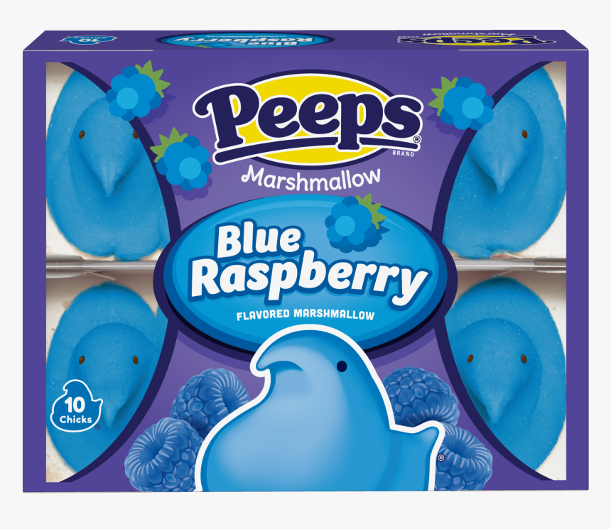 Blue Raspberry Peeps Available Only At Walmart - Easter Candy 2019, HD ...