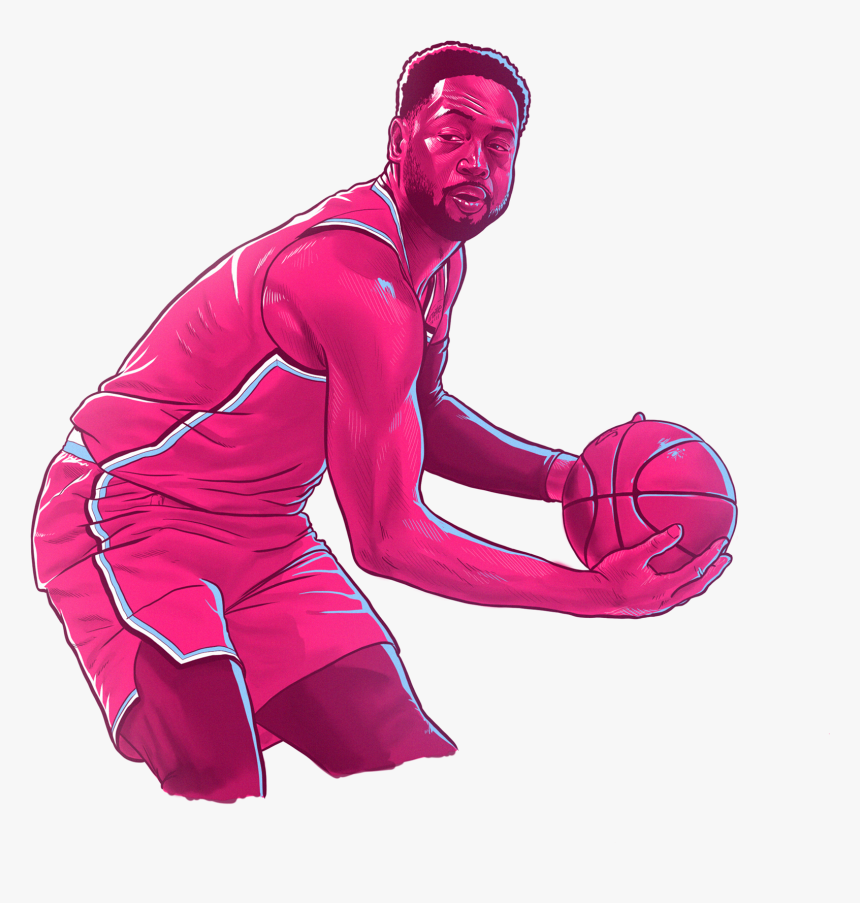 Transparent Dwayne Wade Png - Kick Up A Soccer Ball, Png Download ...