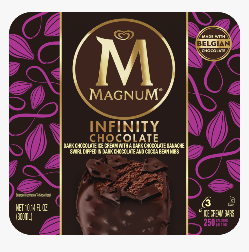 Infinity Chocolate Ice Cream Bar - Magnum Infinity Chocolate Ice Cream ...