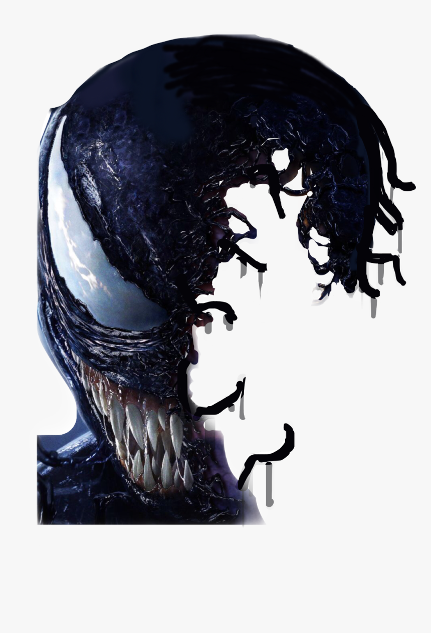 #venom #symbiote #mask #freetoedit - Веном Маска Пнг, HD Png Download ...