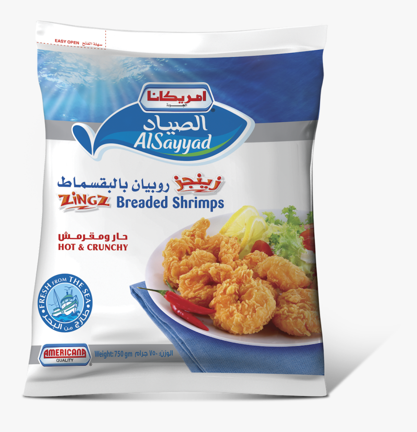 Zingz Shrimps Crunchy Breaded Shrimps 750g - Americana Shrimp, HD Png ...