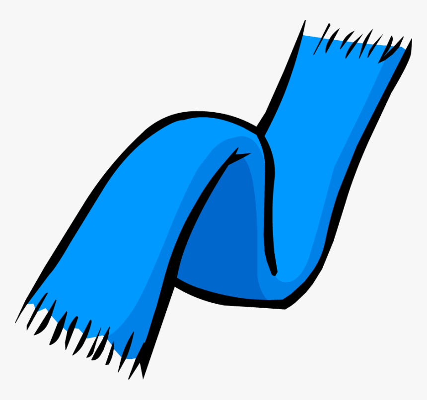 Pin Winter Scarf Clipart - Blue Scarf Clipart, HD Png Download ...