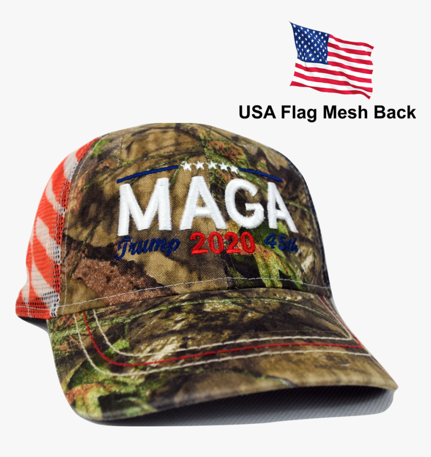 Embroidered In Usa Donald Trump 2020 Maga Cap Camo - Baseball Cap, HD ...