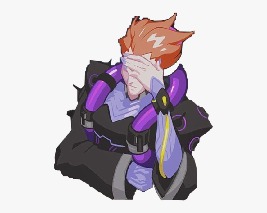 Overwatch Moira Facepalm Spray, HD Png Download , Transparent Png Image ...