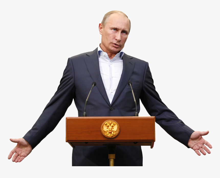 Vladimir Putin Png Transparent Image - Putin Giving A Speech, Png ...