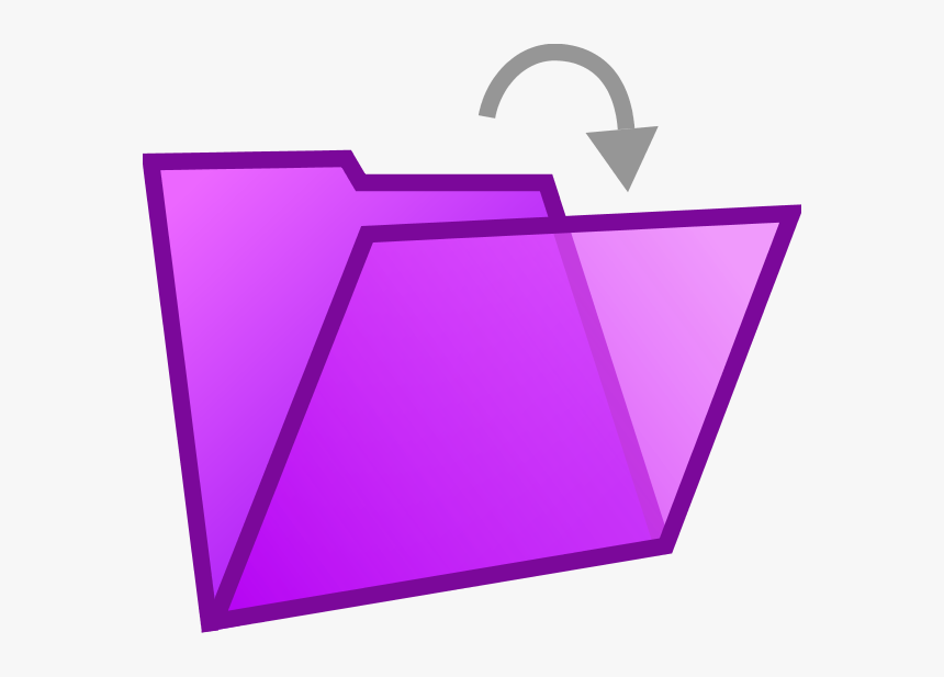 Folder Clipart Catalog - Open Button Icon, HD Png Download ...