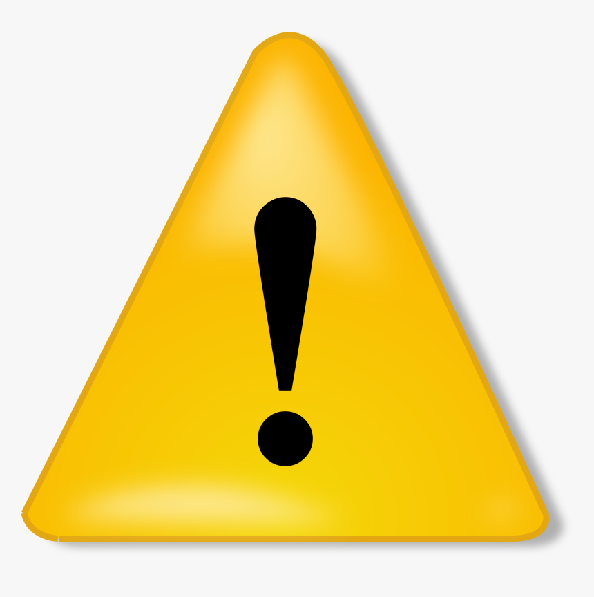 Warning Notification Clip Arts - Danger Sign No Background, HD Png ...