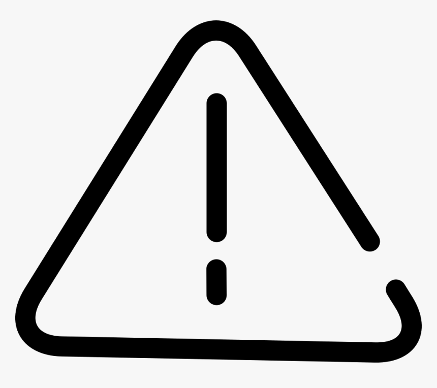 Warning - Triangle Alert Png, Transparent Png , Transparent Png Image ...
