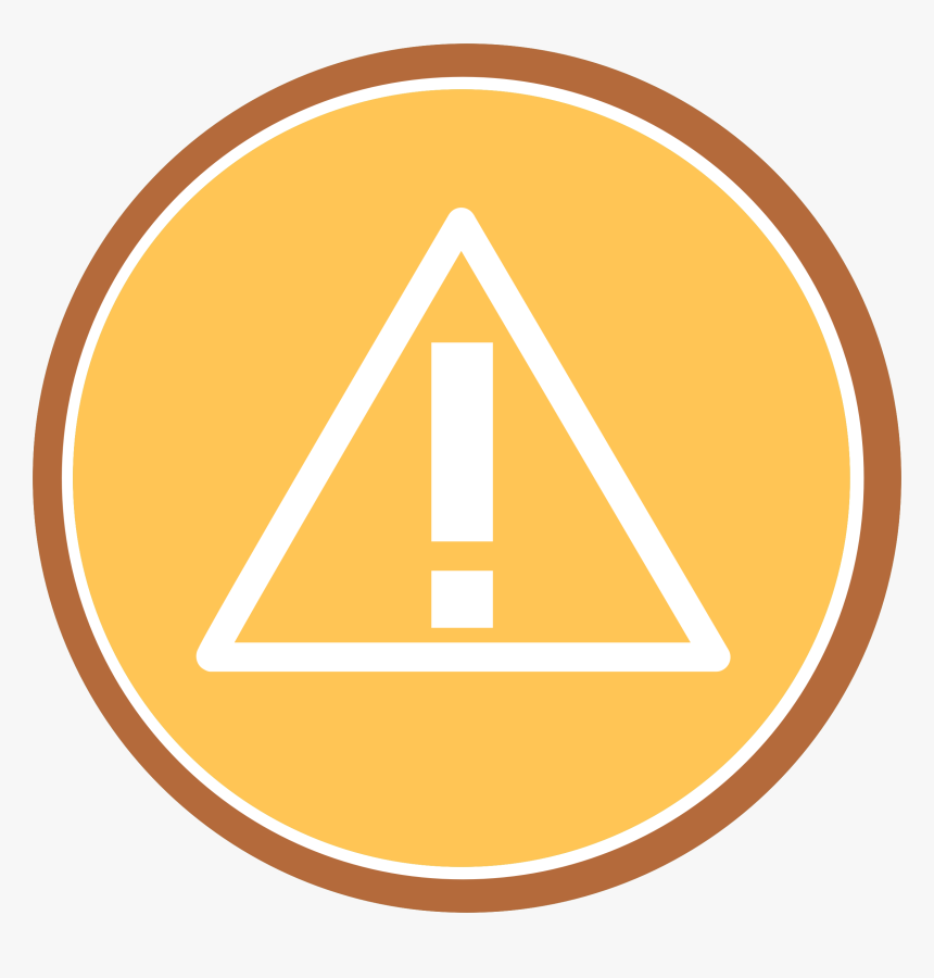 Warning Icon Png - Glass Door Warning Stickers, Transparent Png ...