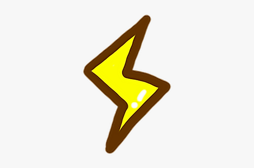 Thunder Clipart Cute - Lightning Cute, HD Png Download , Transparent ...