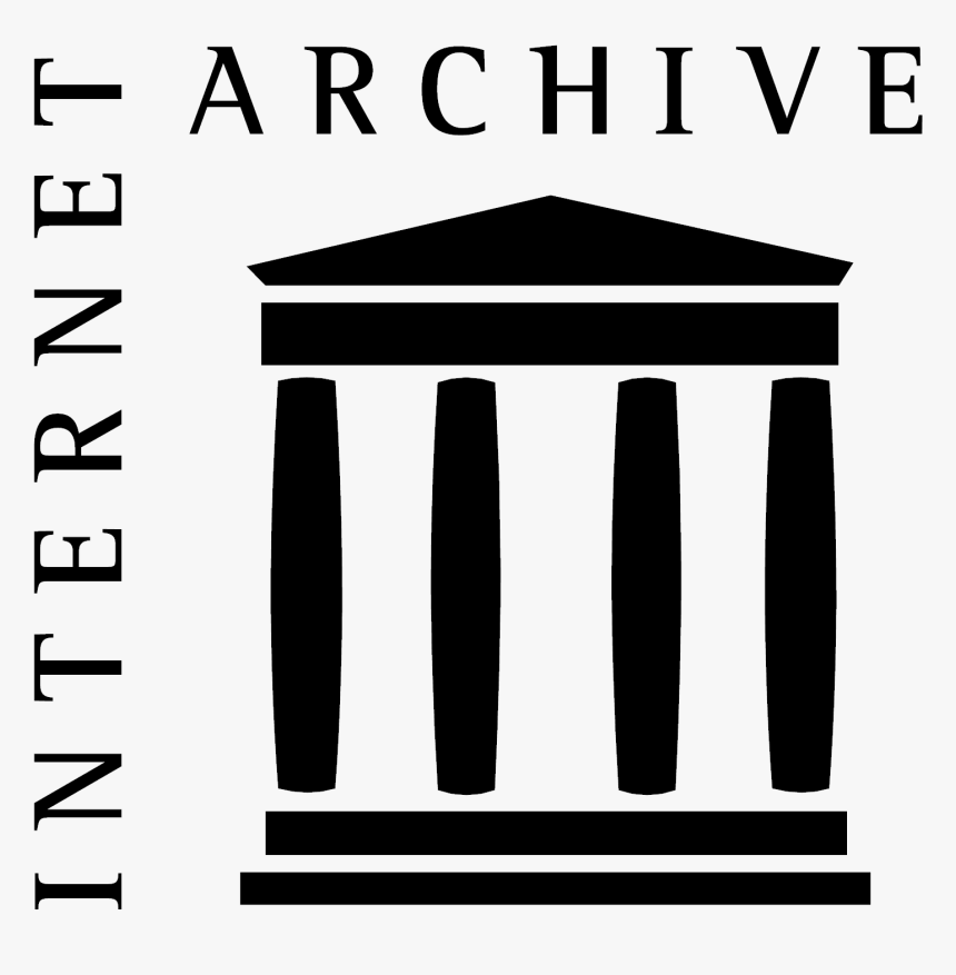 Internet Archive Logo And Wordmark - Internet Archive Logo, HD Png ...