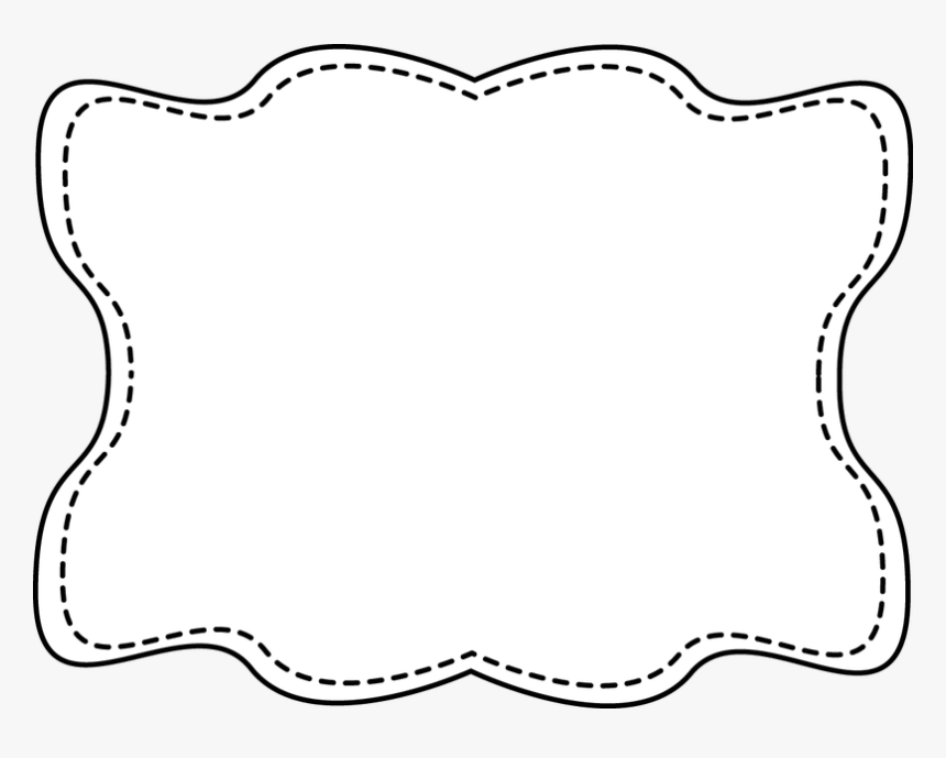 Collection Of 14 Free Squiggly Clipart Fancy Square - Frames Cute Black ...