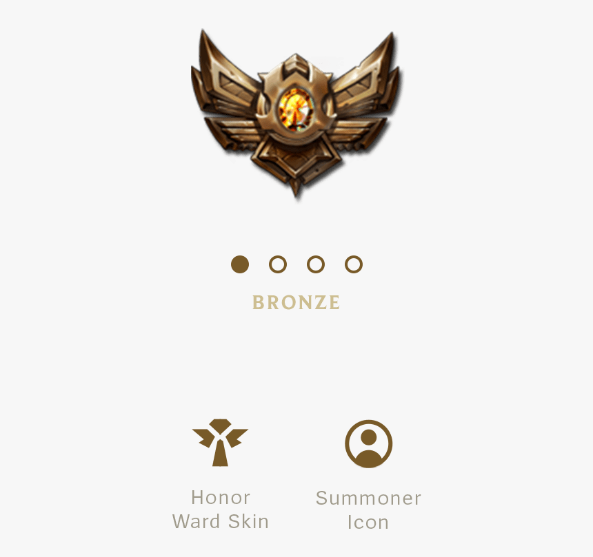 Bronze Rewards For Season 8 Of League Of Legends - Lol Bronz Png ...