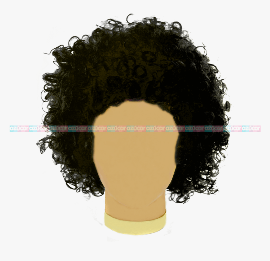 Peluca Afro Png , Png Download - Lace Wig, Transparent Png ...
