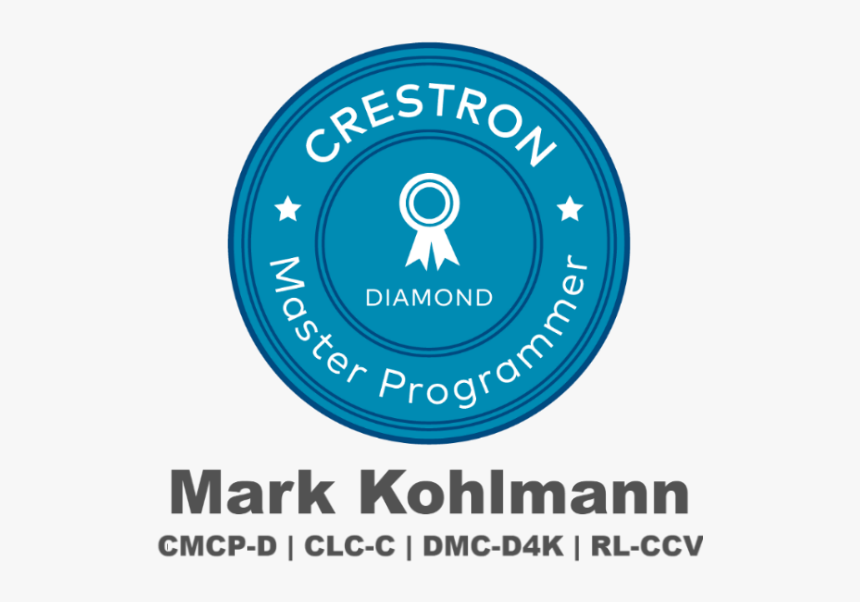 Crestron Certified Master Diamond Programmer - Assemblies Of God, HD ...