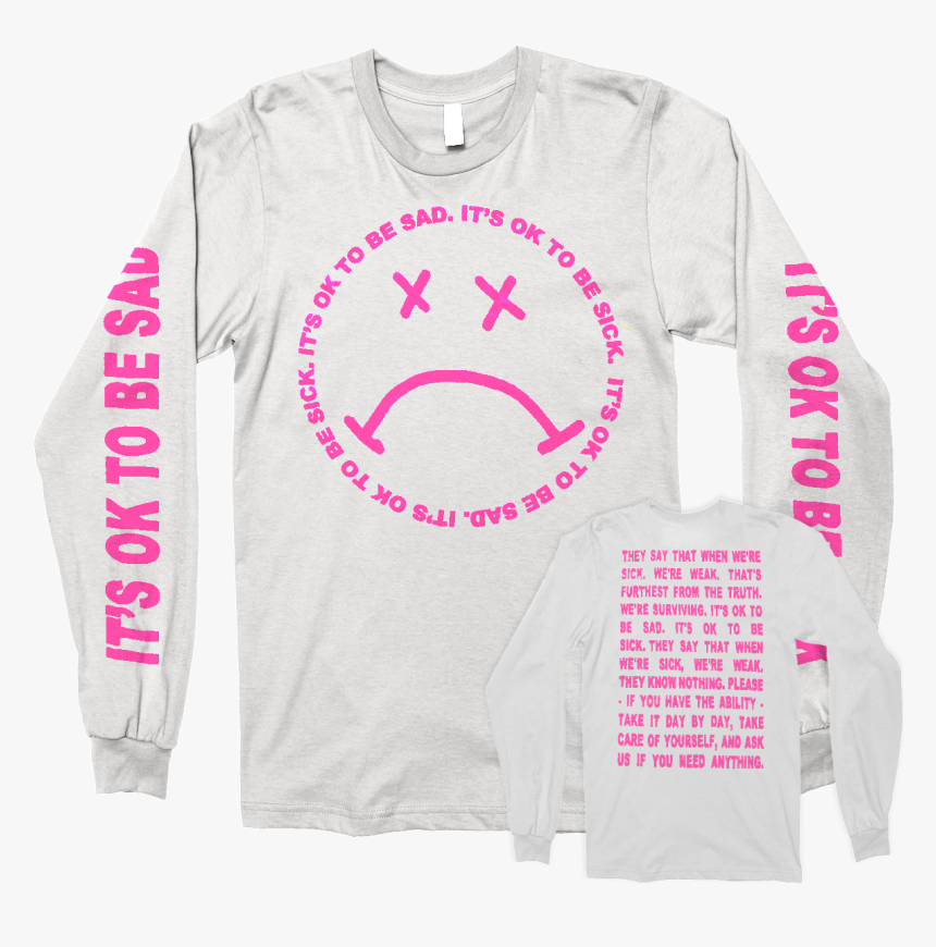 The Hirs Collective Sick And Sad - Long-sleeved T-shirt, HD Png ...