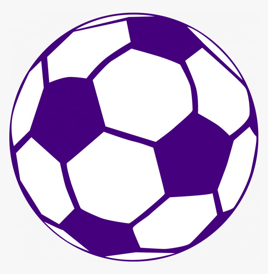 Football - Purple And White Soccer Ball, HD Png Download , Transparent ...