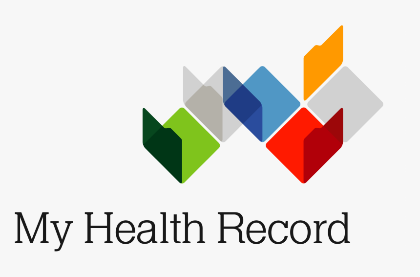 My Health Record Logo - My Health Record Opt Out, HD Png Download ...