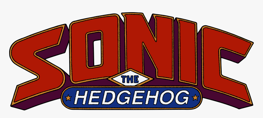 Red Logo Reconstruction - Sonic The Hedgehog Satam Dvd, HD Png Download ...
