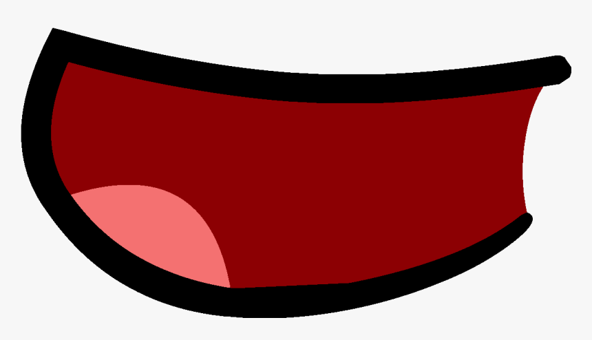 Transparent Tongue Clipart - Bfdi Open Mouth, HD Png Download ...